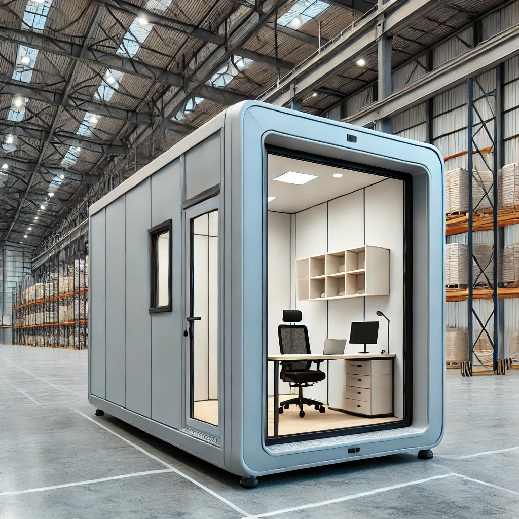 Modular Office Pods: The Best Solution for Warehouse Offices